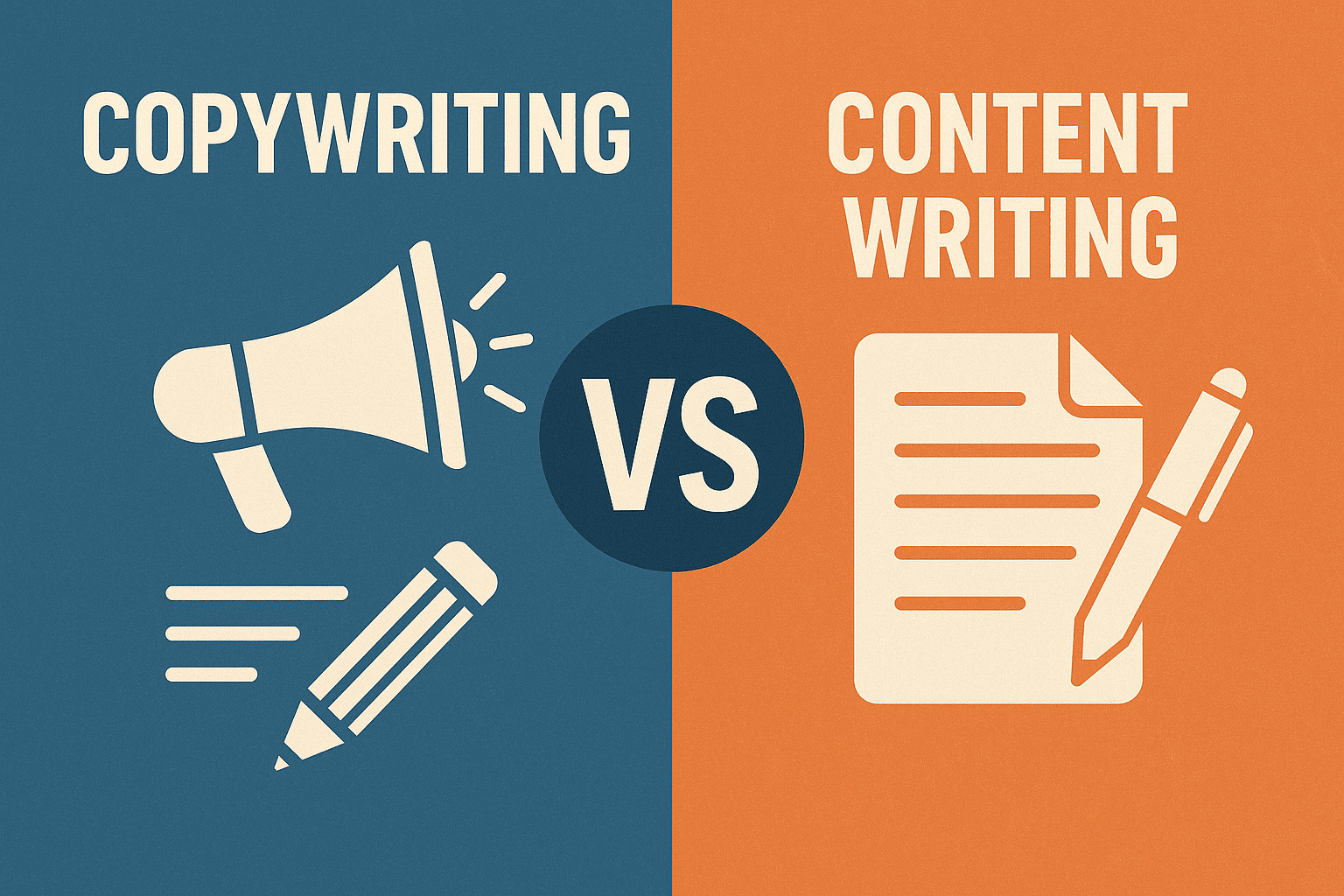 Copywriting vs Content Writing: The Differences | HireQuotient
