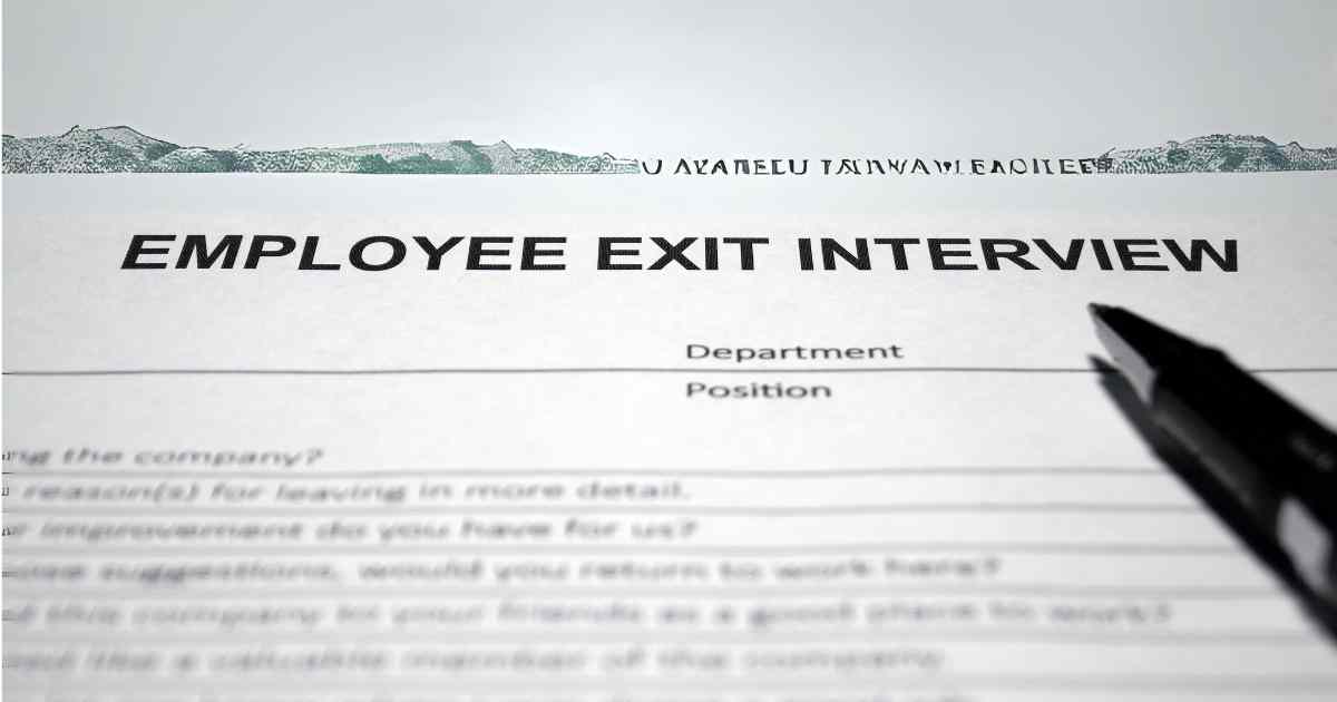 Employee Exit Interviews Form | HireQuotient
